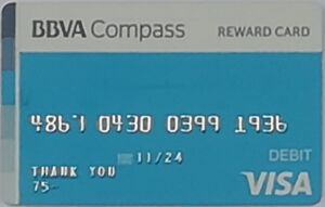 Bank Card: BBVA Compass - Reward Card (BBVA, United States of ...