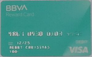 Bank Card: BBVA - Reward Card (BBVA, United States of AmericaCol:US-VI-0965