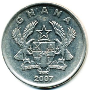 Coin: 20 Pesewas (Ghana(2007~Today - Third Cedi) Col:GH-000017,WCC:km40