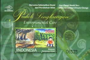 Stamp: Environmental Care (Indonesia(Environmental Care (2009)) Mi:ID ...