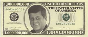 Banknote: 1,000,000,000 Dollars (Fantasy Issues(USA - Presidents) Col ...