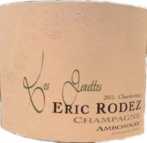 Drink Label: Éric Rodez Les Genettes Chardonnay Grand Cru (Champagne ...