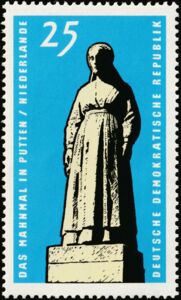 Stamp: Memorial of the Putten Raid (Netherlands) (Germany, Democratic ...