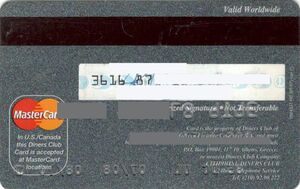 Tarjeta de Banco: Diners Club International Prestige GR-07-07 (Diners ...