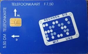 Telefonkarte: Rechnen Sie mit uns - dpb netz contor/ Dieter Thiele (KPN ...