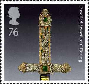 Stamp: Sword Of Offering (United Kingdom of Great Britain & Northern ...