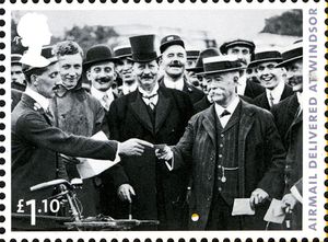 Stamp: Airmail To Windsor (United Kingdom of Great Britain & Northern ...