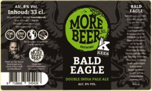 Drink Label: Bald Eagle - Double IPA (Morebeer Brewing, NetherlandsCol ...