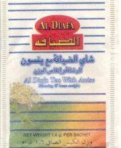 Tea Bag: Al Diafa Tea With Anise (Al Diafa, Saudi Arabia) Col:TB-SA-0016