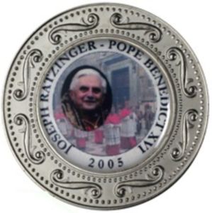 Coin: 1 Dollar (Holy door - Porta Sancta) (Somalia) (2005~2006 - Pope ...