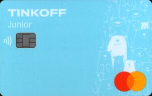 Bank Card: TINKOFF Junior. Animation (Tinkoff Credit Systems, RussiaCol ...
