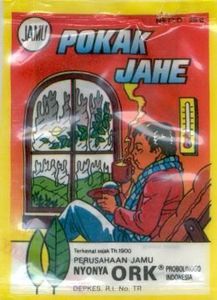 Tea Bag: Pokak Jahe Perusahaan Jamu Nyonya Ork (mustika ratu ...