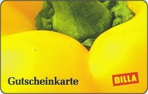Gift Card: Paprika (Billa, Austria(fruit and vegetables) Col:AT-Billa-003