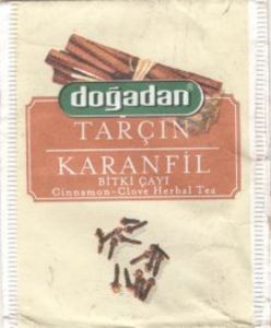 Tea Bag: Tarçin Karanfil Bitki Çayi, flap, ® in logo (doğadan, Türkiye ...