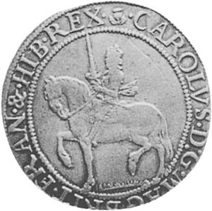 Coin: 30 Shillings (Scotland(1625~1649 - Charles I) WCC:km91