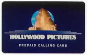 Phonecard: Hollywood Pictures & Sphinx Logo. Introductory Prototype ...