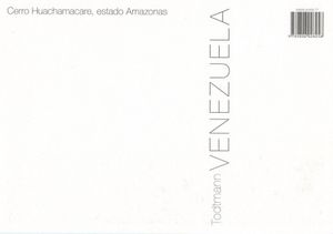 Tarjeta Postal: Duida–Marahuaca National Park. Cerro Huachamacare ...