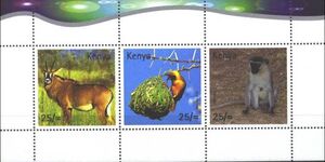 Stamp: Kenya The Land of Opportunity - booklet pane (Kenya(Tourism ...