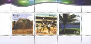 Stamp: Kenya The Land of Opportunity - booklet pane (Kenya(Tourism ...