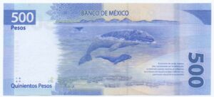 Banknote: 500 Pesos (Mexico(2017-2022 "Historical Identity and Natural ...