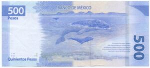 Banknote: 500 Pesos (Mexico(2017-2022 "Historical Identity and Natural ...