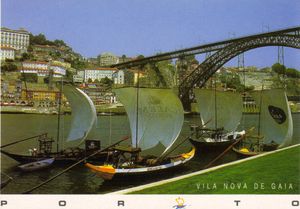 Postcard: Porto. Vila Nova de Gaia (Portugal(Porto) Col:PT-000021