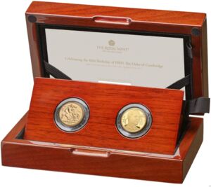 Coin: Various Pounds (Set The 40th Birthday of HRH The Duke of ...