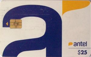 Telefonkarte: Antel Nuevo Logo (Antel, Uruguay(2010/11 - Chip - Nuevo ...
