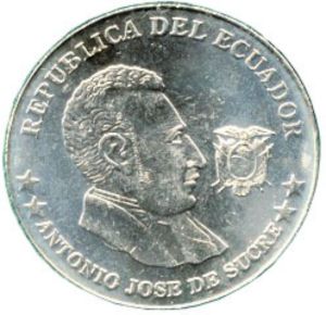 Moneda: 1 Sucre (Ecuador(2000~Actualidad - Dolarización) WCC:km110