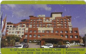 Hotel Card: Radisson Hotel Kathmandu (Radisson, NepalCol:NEP-00003