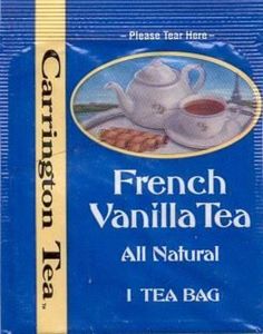 Tea Bag: French Vanilla Tea (Carrington Tea, United States of ...