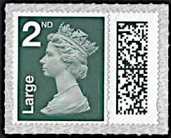 Stamp: Queen Elizabeth II M22L MAIL (United Kingdom of Great Britain & Northern Ireland(Queen ...
