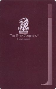 Hotel Card: The Ritz-Carlton Hong Kong (The Ritz-Carlton Hotels, Hong ...