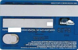 Bank Card: Idea Bank Business (Idea Bank, PolandCol:PL-MC-0152.06