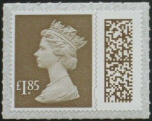 Stamp: Queen Elizabeth II (Source Code: MAIL, Date Code: 22) (United Kingdom of Great Britain ...