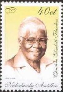 Stamp: Christina Elizabeth Flanders (1908-1996) (Netherlands Antilles ...