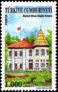 Stamp: Museum Villa in Ankara (Türkiye (Turkey)(Buildings Associated ...
