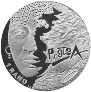 Coin: 1 Rand (Women of South Africa) (South Africa(1986~Today - Protea ...