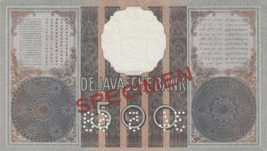 Banknote: 500 Gulden (Netherlands Indies(1933-1939 "Dancers" Issue) Wor ...