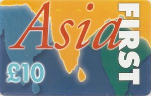 Phonecard: Asia First (Remote Memory United Kingdom, United Kingdom of ...