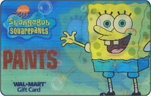 Gift Card: Sponge Bob (Walmart, United States of America(Movies ...