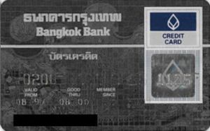 Bank Card: Bangkok Bank -Credit Card (Bangkok Bank, ThailandCol:TH-GM-0001