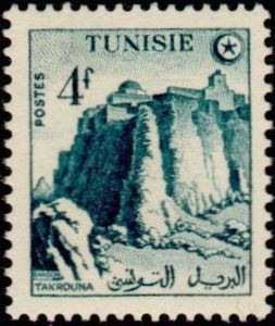 Stamp: Takruna (Tunisia(Tourism) Mi:TN 446,Sn:TN 274,Yt:TN 405,Sg:TN 409