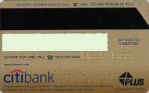 Bank Card: Citibank -07 (Citibank, ThailandCol:TH-VI-0031