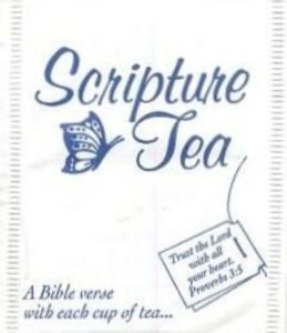 Tea Bag: A Bible verse with each cup of tea… (Scripture Tea, United ...