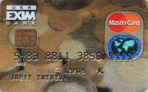Bank Card: Ukr Exim Bank Debit Card (Ukr Exim Bank, UkraineCol:UA-MC-0077