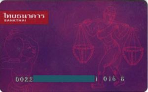 Bank Card: Bank Thai -3 (Bankthai Public, ThailandCol:TH-GM-0053.01