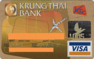 Bank Card: Krungthai Bank -07 (Krung Thai Bank, ThailandCol:TH-VI-0060