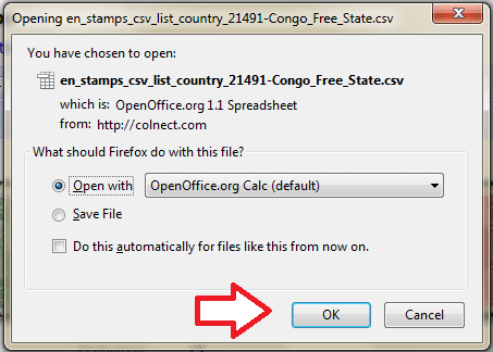 Export List : Collectors Help and Support