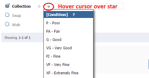 Item Condition : Collecting Help
